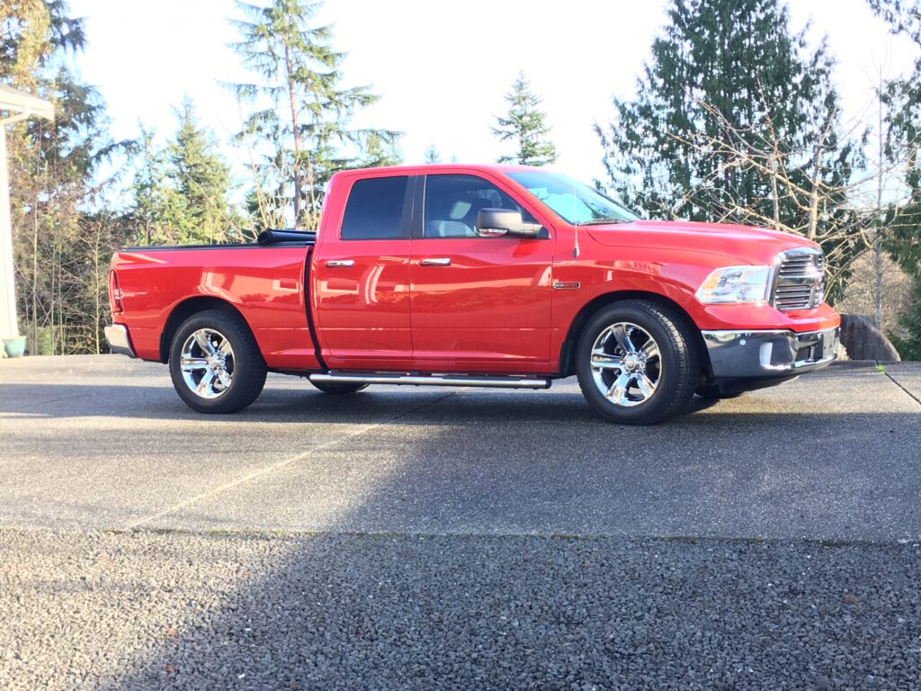 Dodge Ram 1500 w Air Suspension Lowering Links. Fits 2012 - 2015 ...